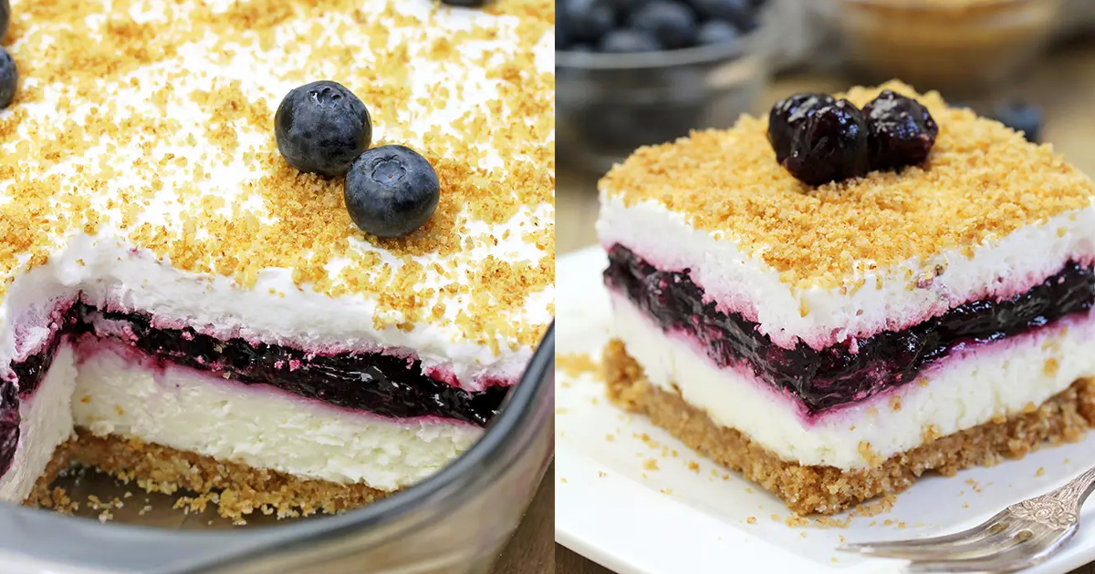 💜Blueberry Pie Lush Recipe😍 - 🌺 Lynn Blog - Journey In My Kitchen