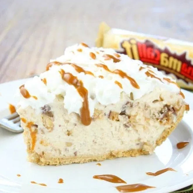 Peanut Butter Whatchamacallit Pie